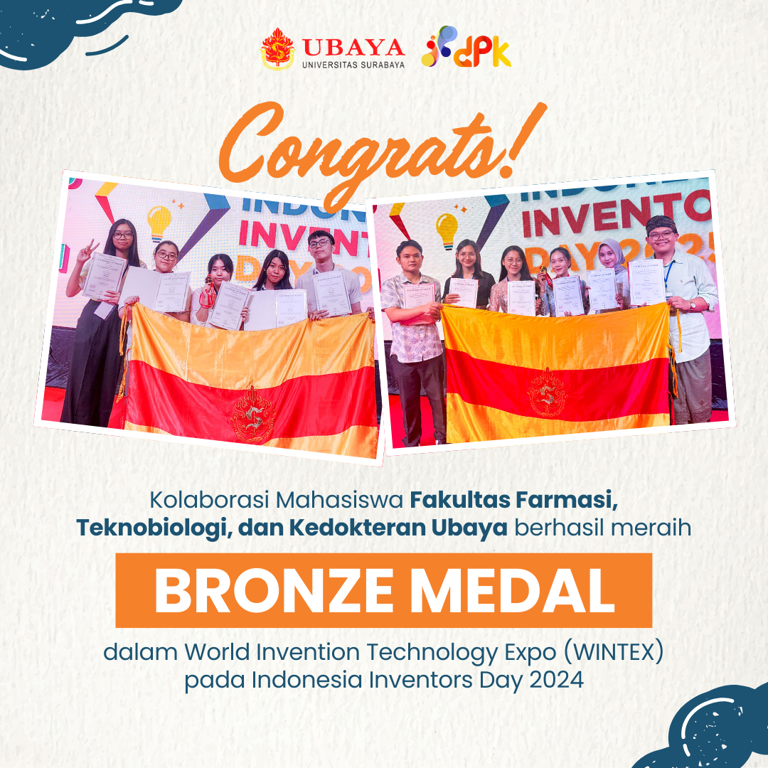 Congratulations, Kolaborasi mahasiswa Fakultas Farmasi, Teknobiologi ...