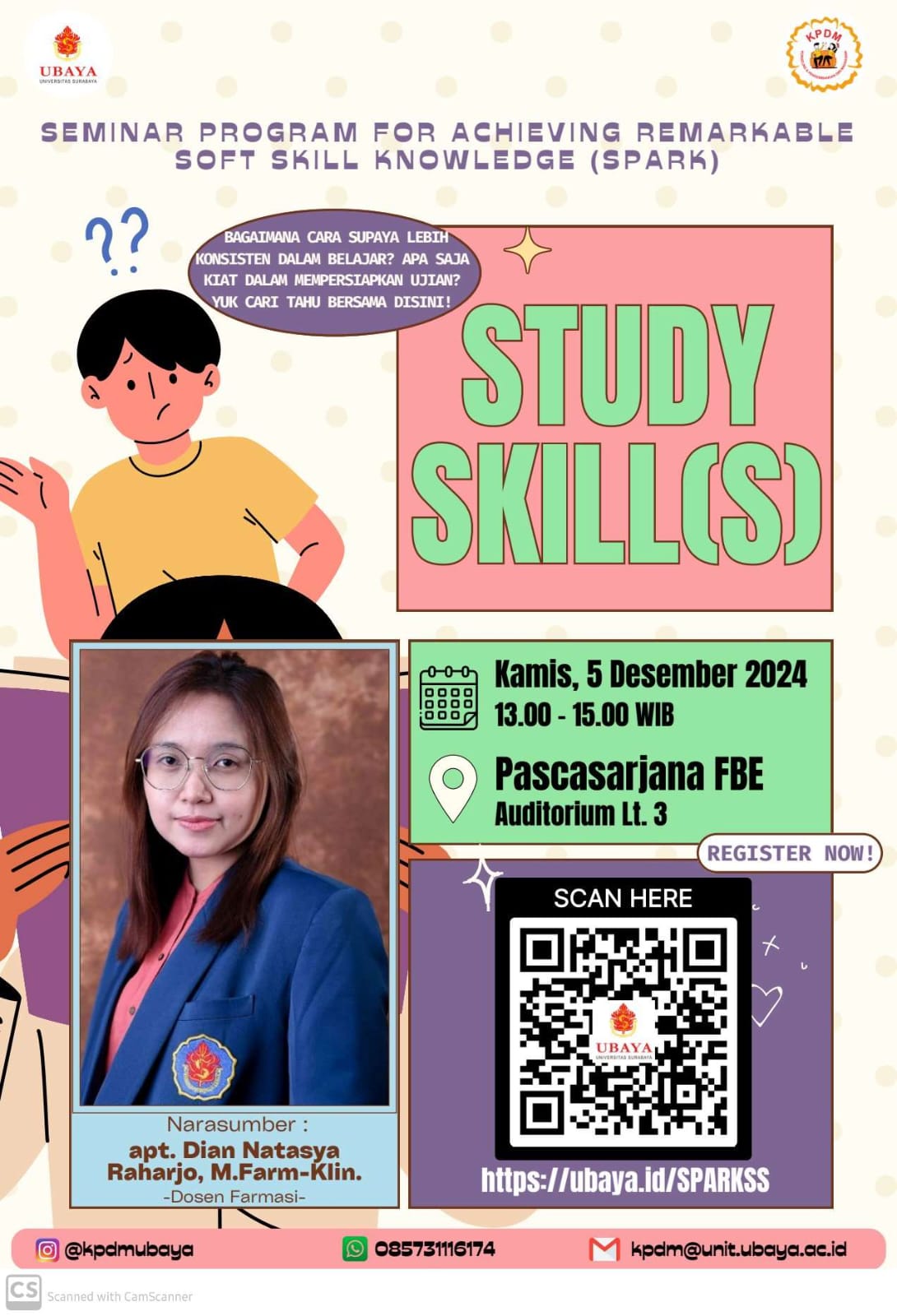 Seminar Program for Achieving Remarkable Soft Skill Knowledge (SPARK ...