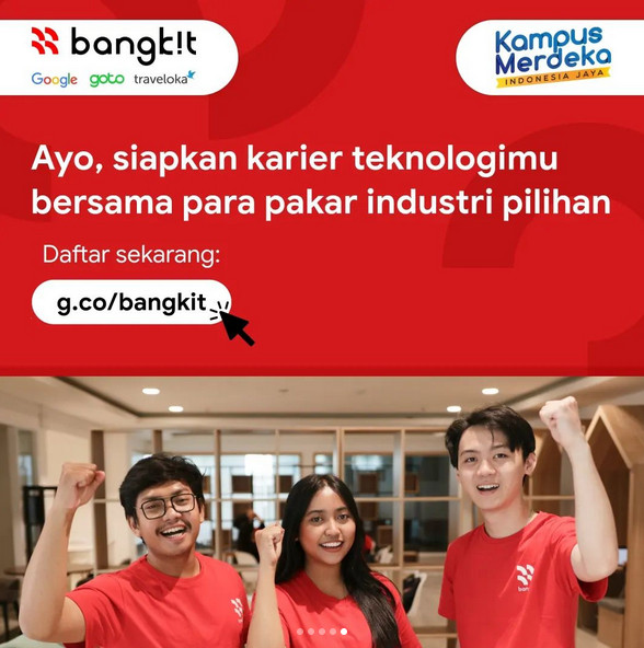 Pendaftaran Bangkit 2023 Batch 2 - Direktorat Pengembangan Kemahasiswaan