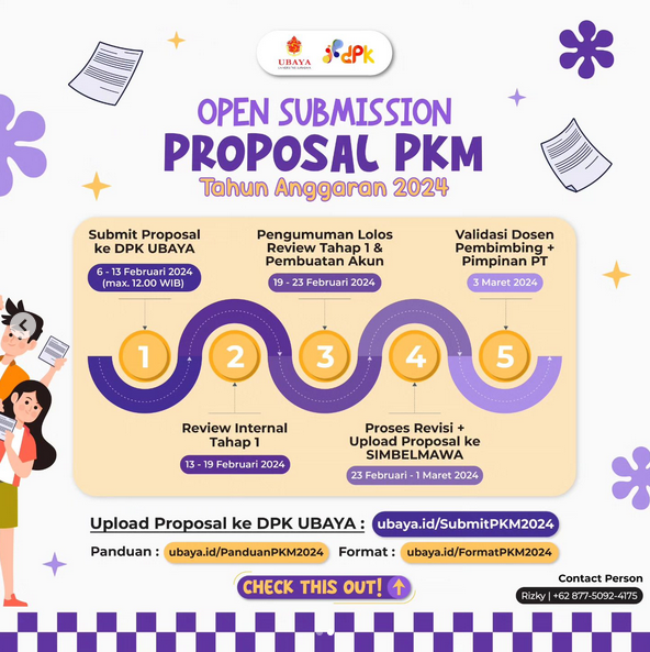 Open Submission Proposal PKM 2024 - Direktorat Pengembangan Kemahasiswaan