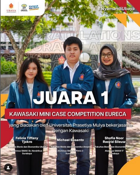 Kawasaki Mini Case Competition EURECA - Direktorat Pengembangan Kemahasiswaan