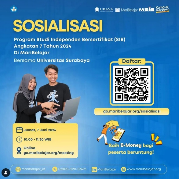 Sosialisasi Program Studi Independen Bersertifikat Angkatan 7 Tahun 2024 - Direktorat ...