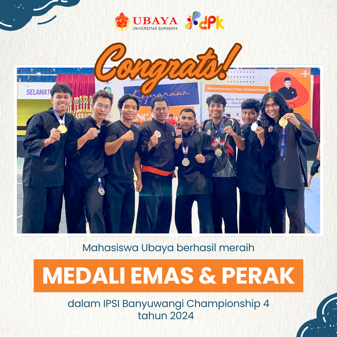 Kolaborasi Mahasiswa Ubaya Raih Emas dan Perak di IPSI Banyuwangi Championship 4 - Direktorat ...